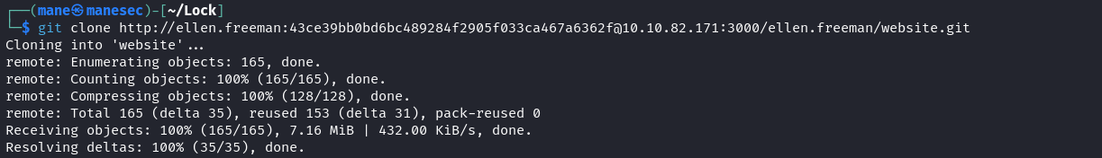 VulnLab - Machine - Lock
