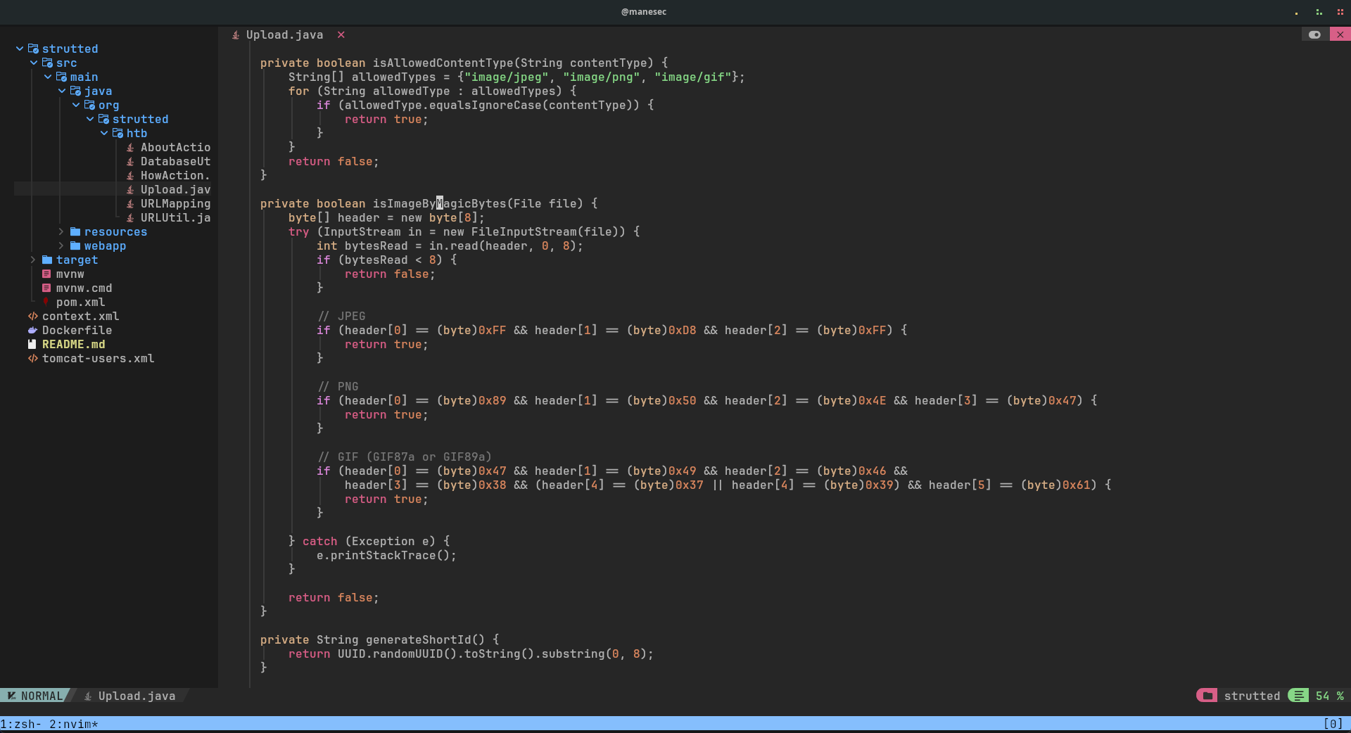HackTheBox - Machine - Strutted
